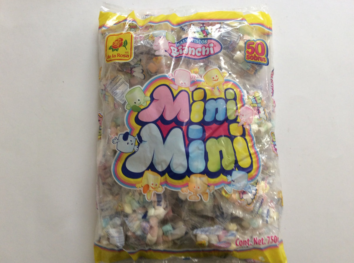 BOMBON MINI MINI CHICO DLR 50 PIEZAS – El Mundo de los Dulces