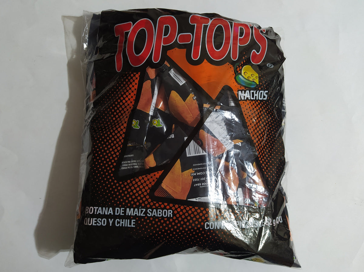 MEGA TOTIS TOP TOPS NACHOS 52 GR/10 PZ – El Mundo de los Dulces