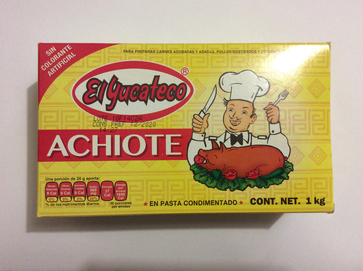 ACHIOTE EL YUCATECO *DU 1KG – El Mundo de los Dulces