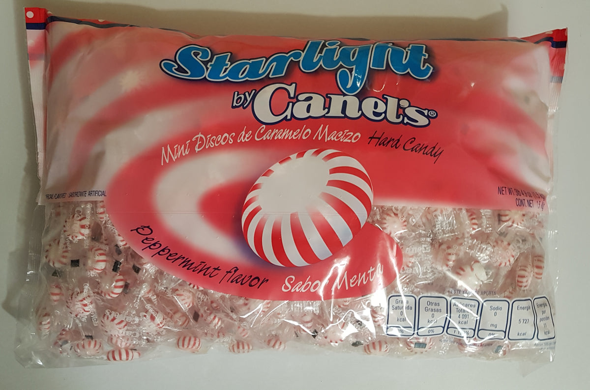 CARAMELO MENTA MINI CANELS 682 PZ – El Mundo de los Dulces