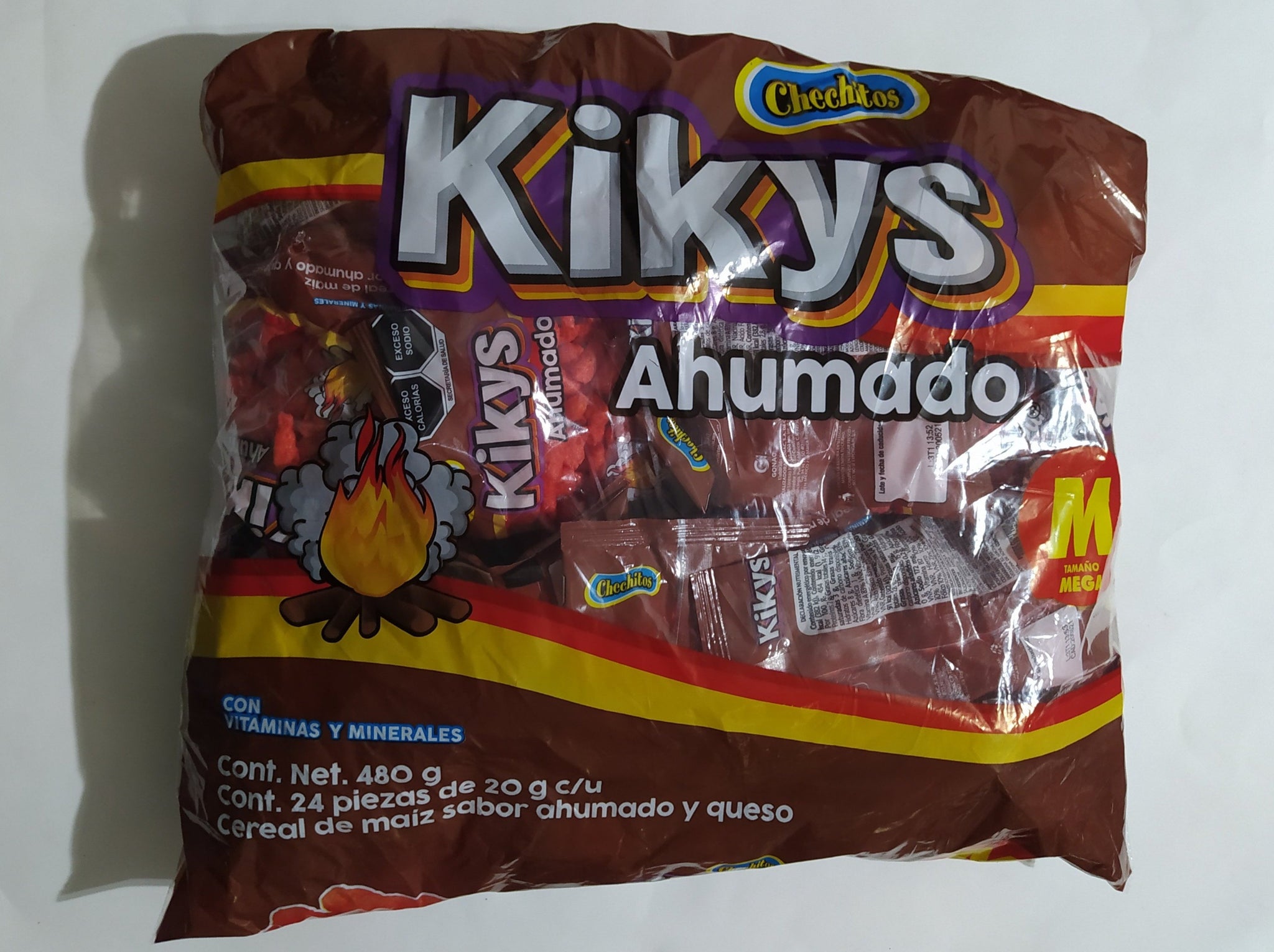 CHECHITOS MEGA AHUMADOS GONAC 24 PZ – El Mundo de los Dulces