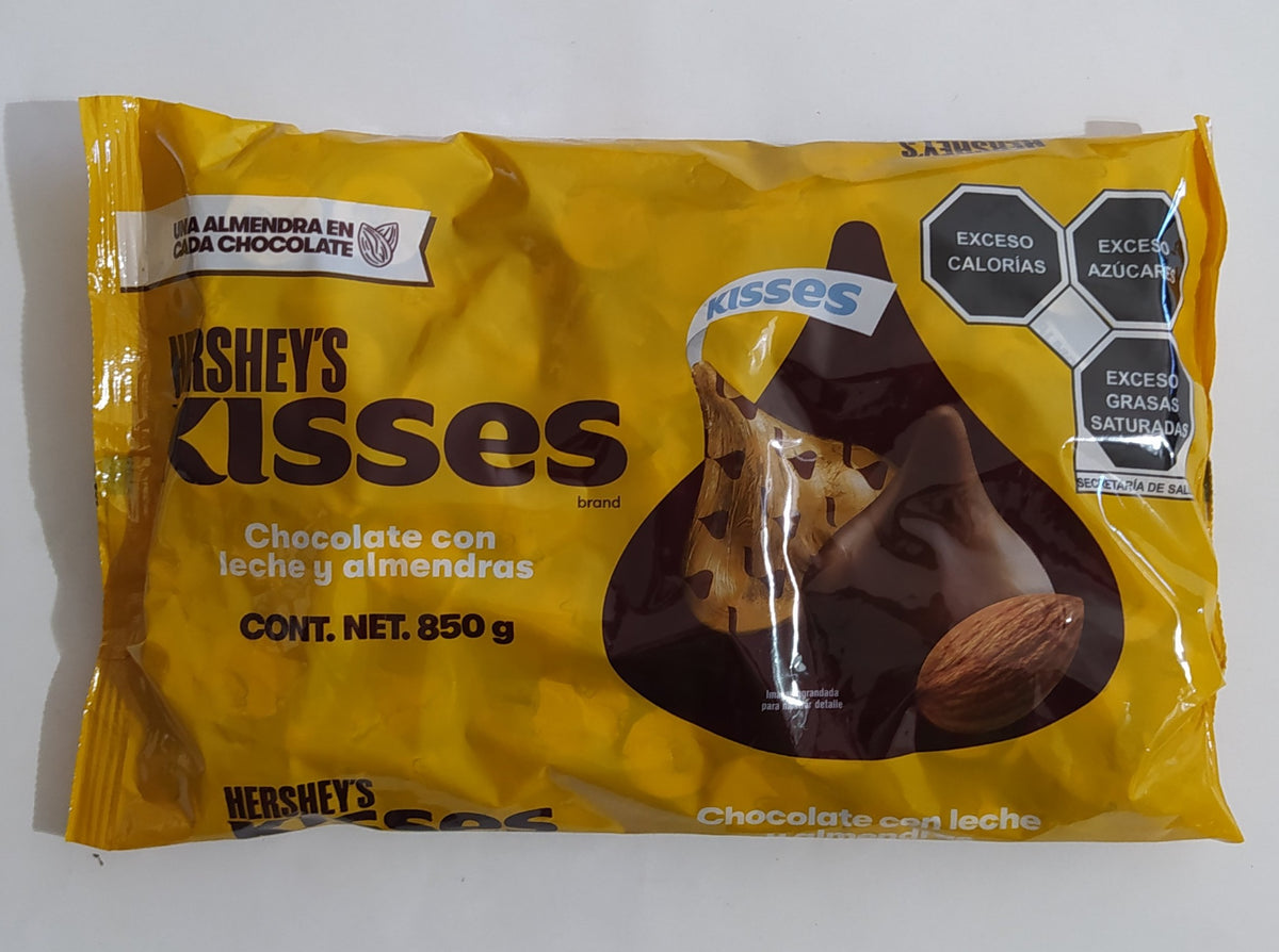 CHOC KISSES C/ALM HERSHEYS *HE 850 G – El Mundo de los Dulces