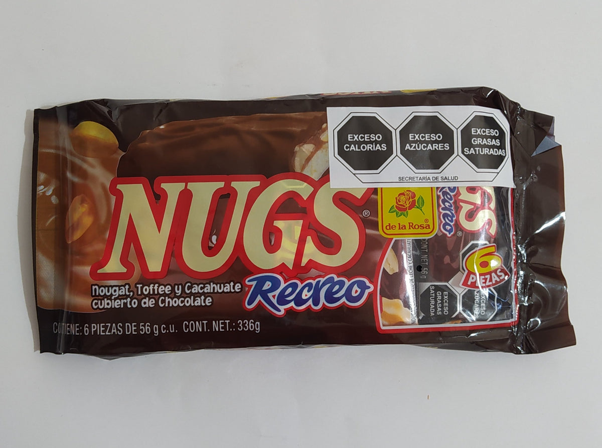 CHOC NUGS RECREO DLR 6 PZ – El Mundo de los Dulces