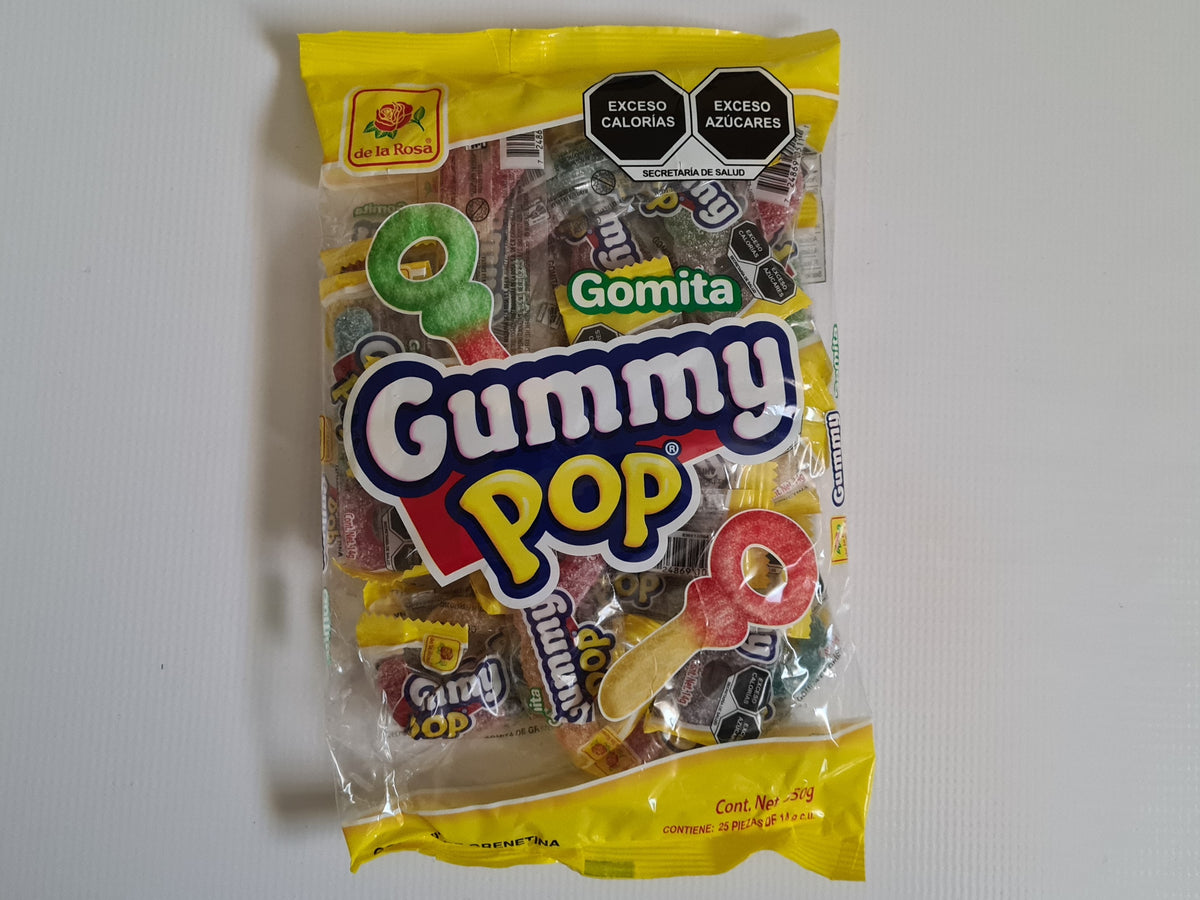 GOMA GUMMY POP SOBRE DLR 25 PZ – El Mundo de los Dulces