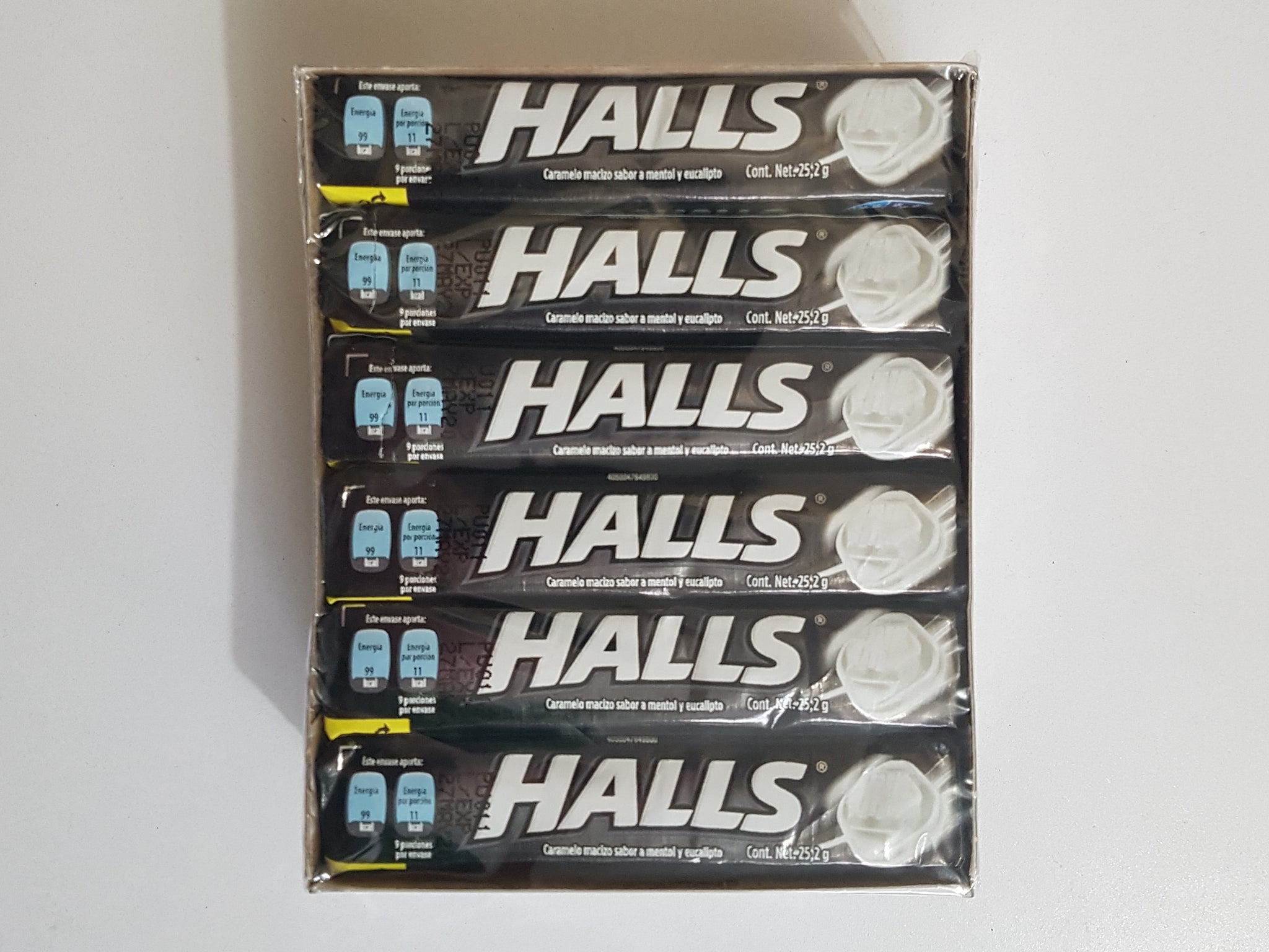 HALLS EXTRA STRONG *AD 12 PZ – El Mundo de los Dulces