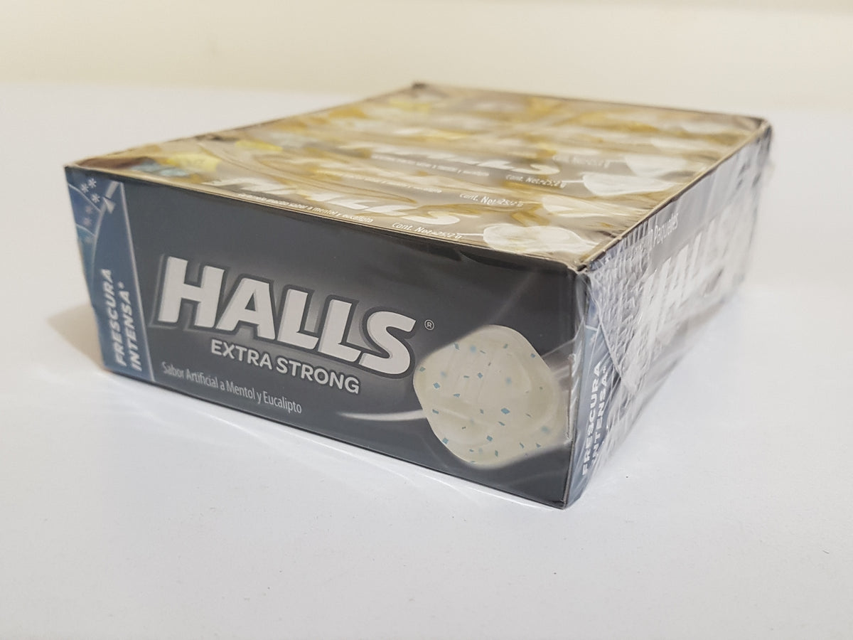 HALLS EXTRA STRONG *AD 12 PZ – El Mundo de los Dulces