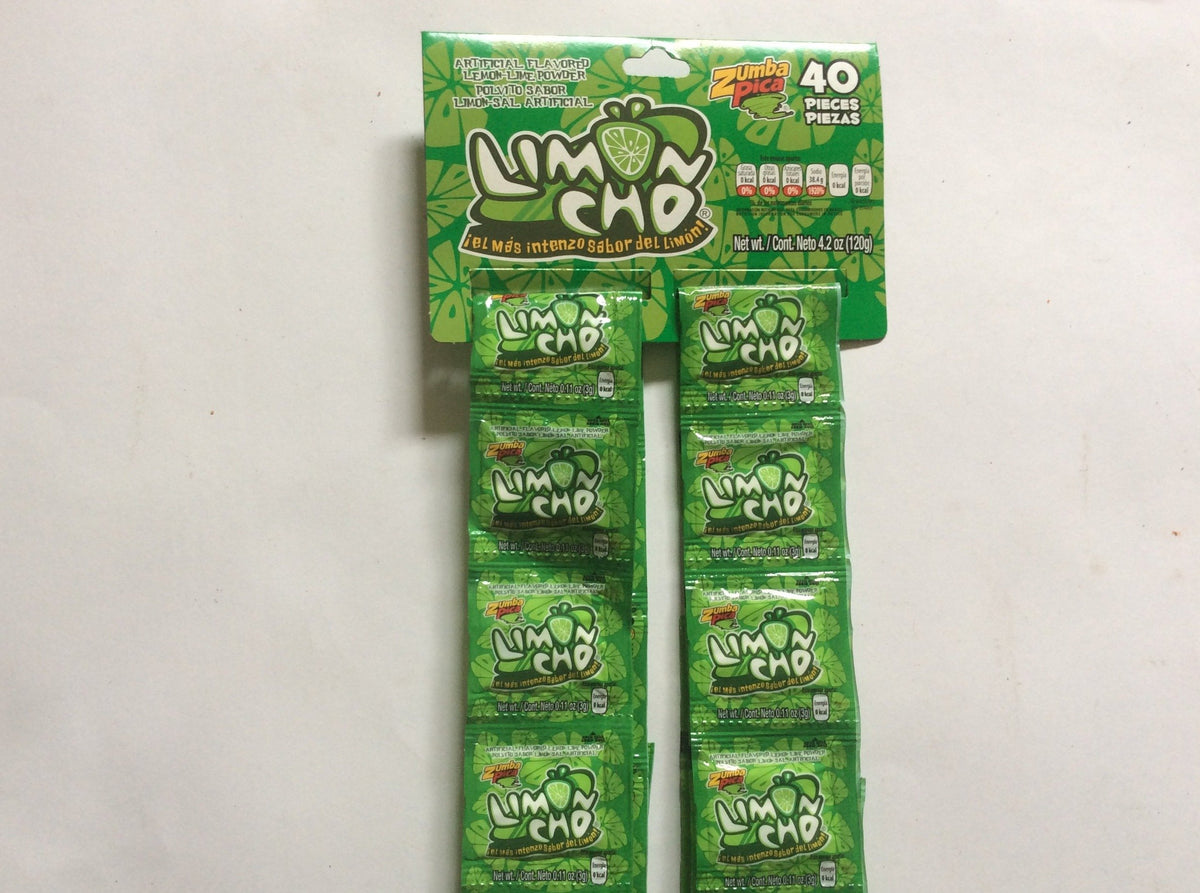 LIMONCHO LIMON VERDE *ZU 40 PZ – El Mundo de los Dulces