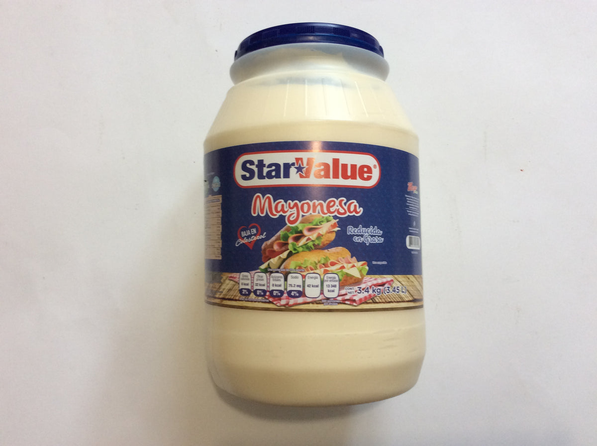 MAYONESA STAR VALUE *ME 3.45 L*SK – El Mundo de los Dulces