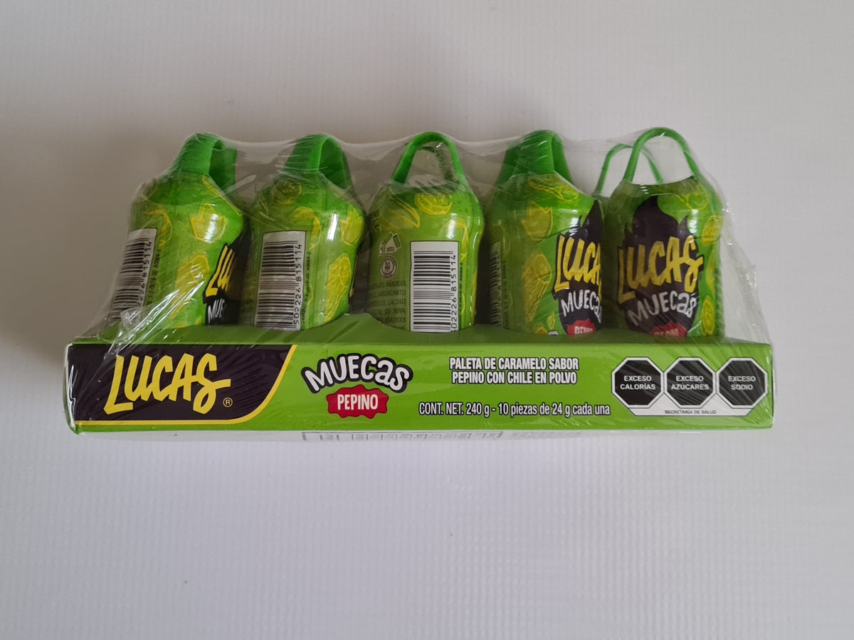 MUECAS PEPINO LUCAS 10 PZ – El Mundo de los Dulces