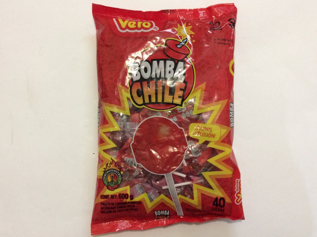 PALE BOMBA CHILE VERO 40 PZ – El Mundo de los Dulces