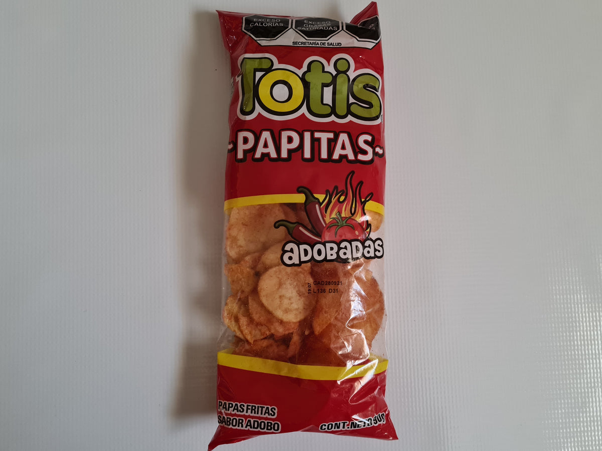 PAPITAS ADOBO TOTIS 90 GR PZ – El Mundo de los Dulces