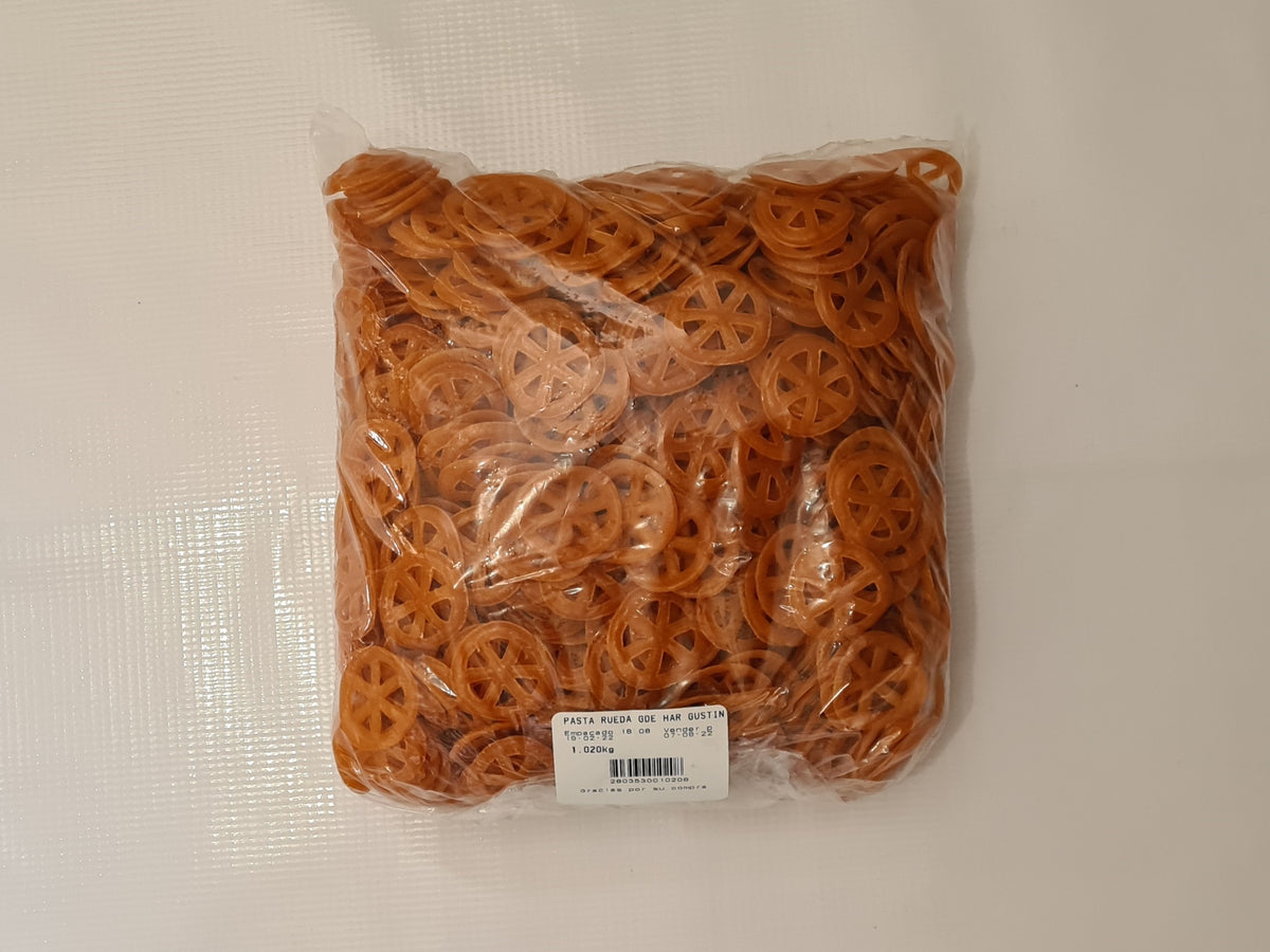 PASTA MINI RUEDA GRANDE HARINA GUSTINOS *CHI KG – El Mundo de los Dulces