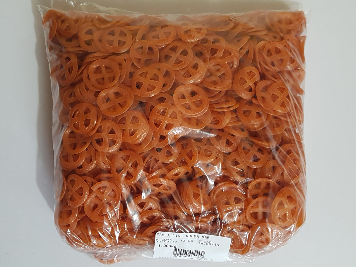 PASTA MINI RUEDA HARINA PALMEX *CAS KG – El Mundo de los Dulces