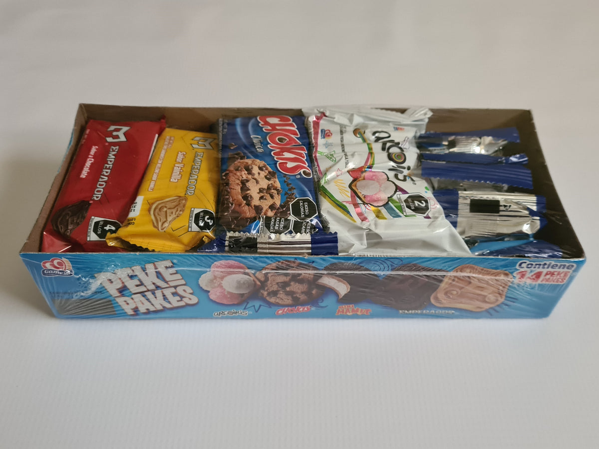 PEKEPAKES GAMESA 14 PZ – El Mundo de los Dulces