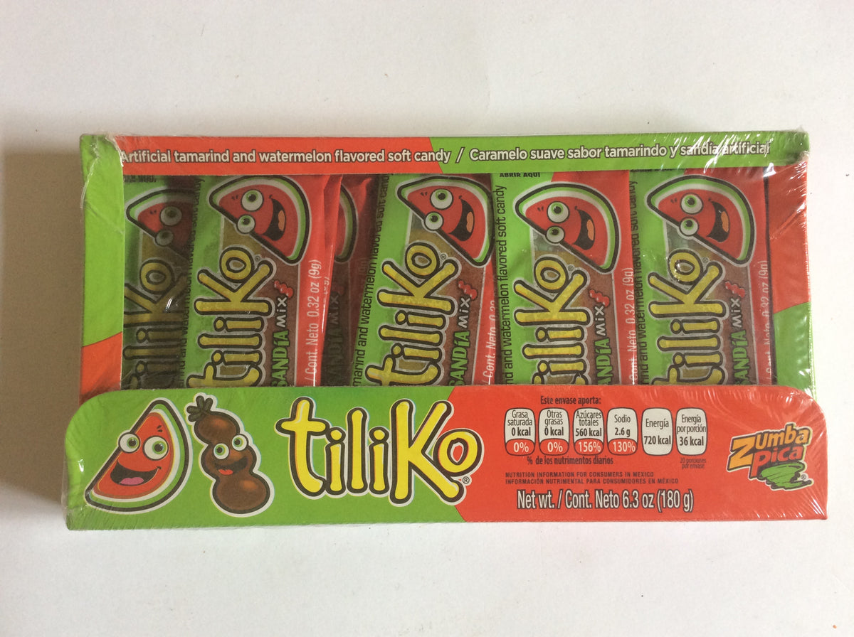 TILIKO SANDIA 9 GR *ZU 20 PZ – El Mundo de los Dulces