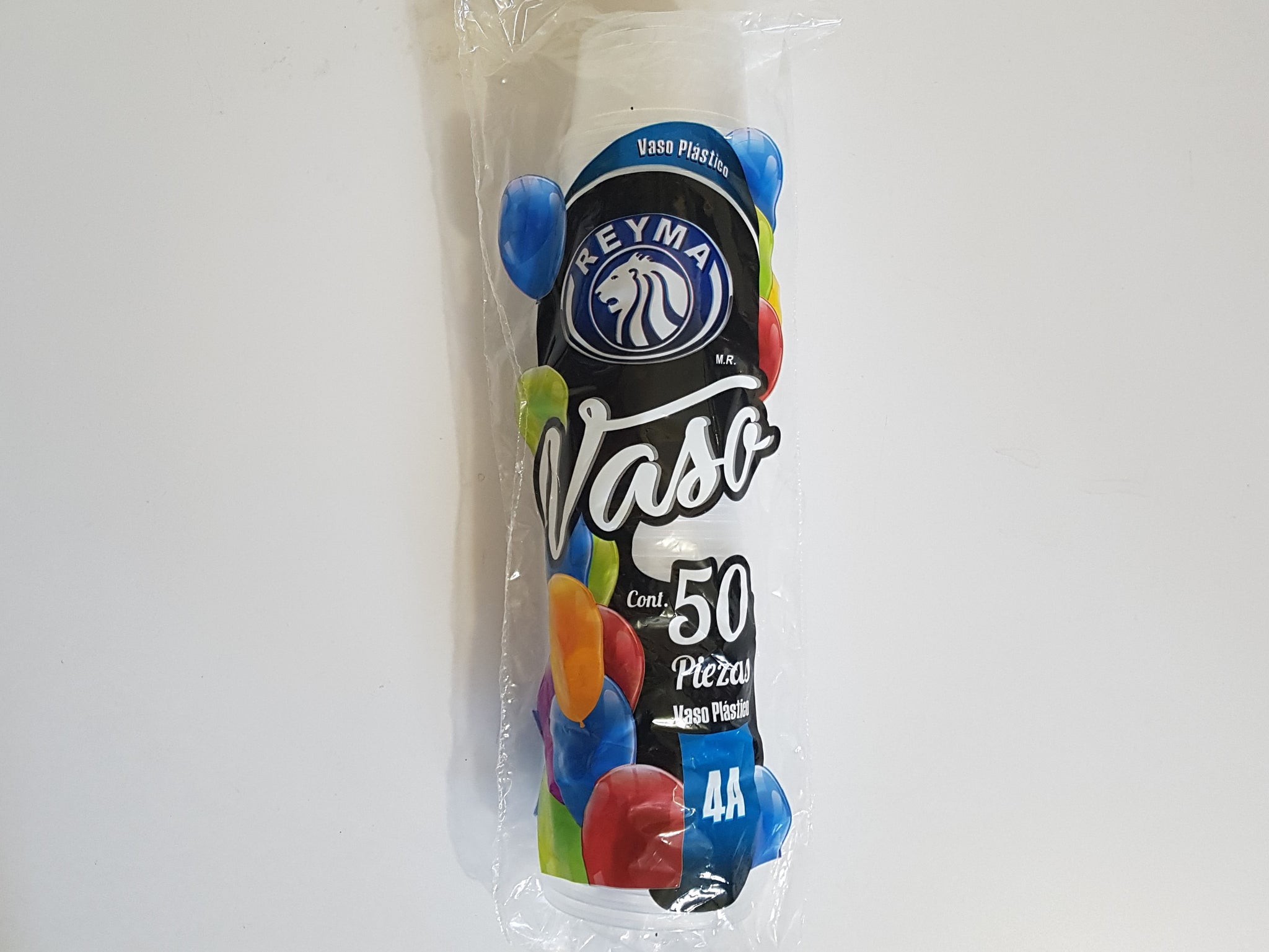 VASO REYMA 4A ANCHO *AR 50 PZ – El Mundo de los Dulces